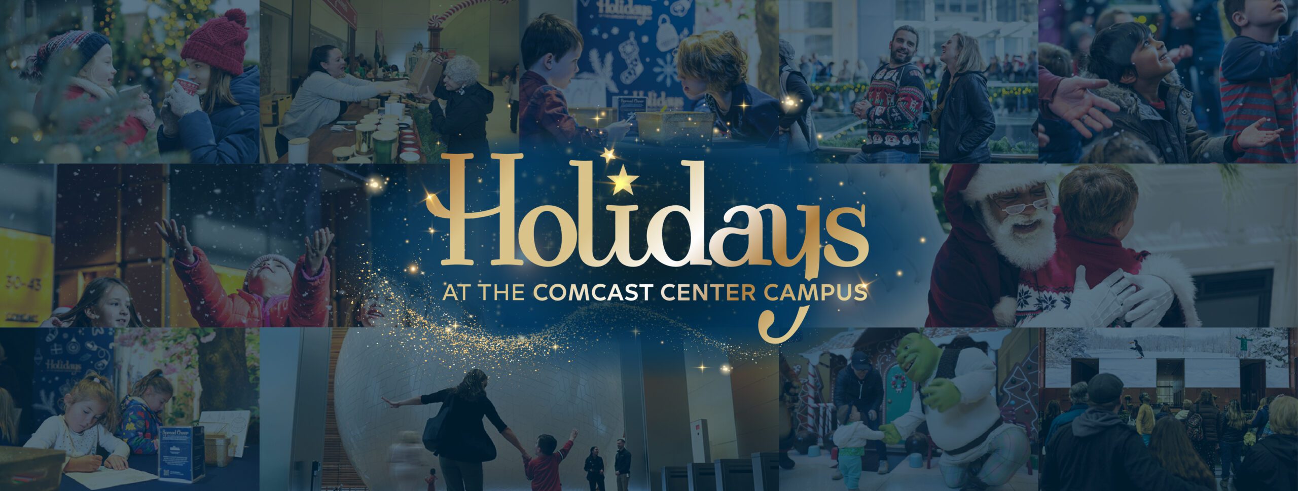 Holidays at The Comcast Center Philadelphia Campus